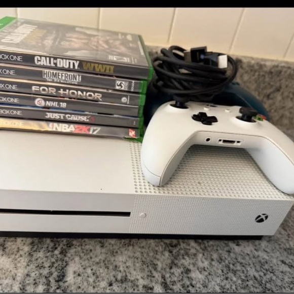 Video Games & Consoles | One S White Console Bundle | Poshmark